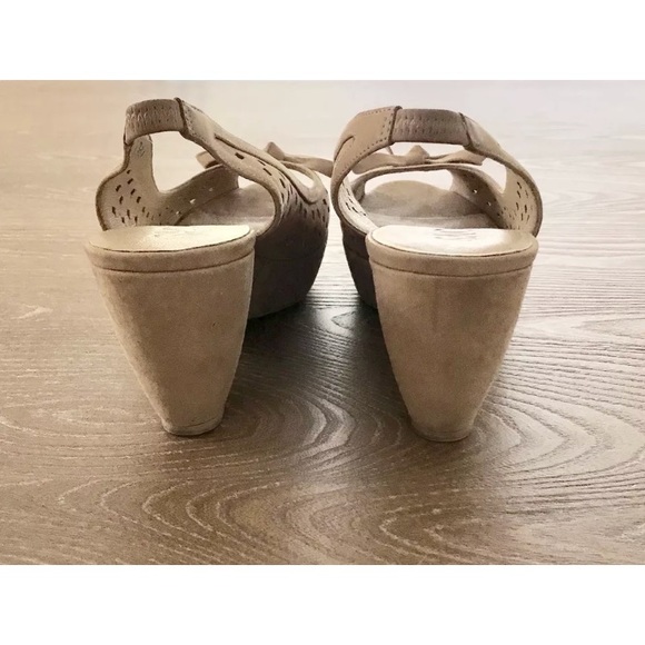 Sachelle | Shoes | Sachelle Chunky Sling Back Sandals Size 39eu Us 9 ...